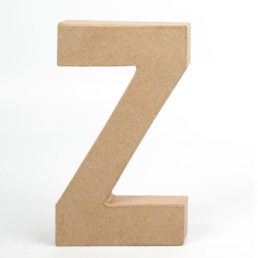 Letter karton, hoogte 20,5 cm, dikte 2,5 | Z | 0324026